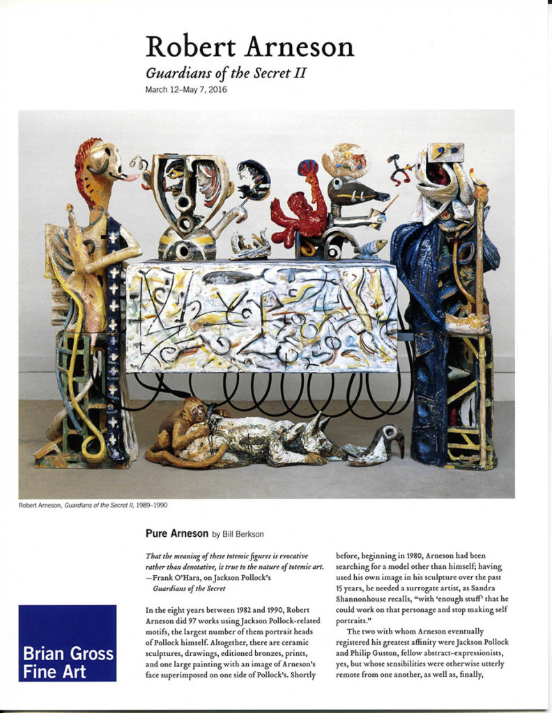 Exhibitions - Robert Arneson Archive